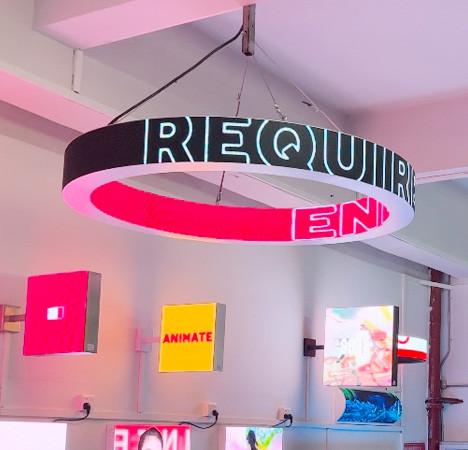 Quality LED Advertising Digital Signage , 1R1G1B LED Advertising Digital Display Board for sale