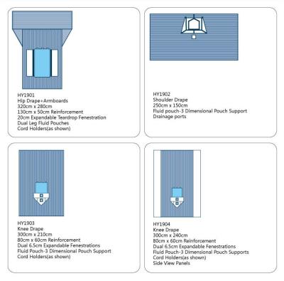 China Split (U) Surgical Drape for sale