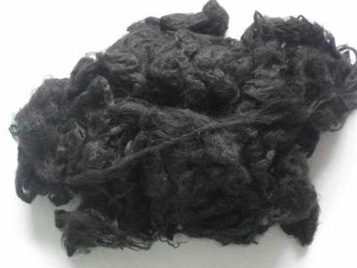 China black color bamboo viscose fiber for sale