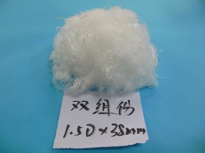 China 100% biodegradable pla bi-component low-melt fiber for sale