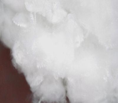 China 4.5D 102mm raw white bosilun fiber for spinning yarn for sale
