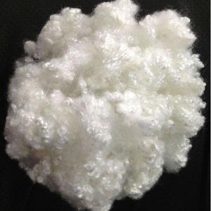 China polyester staple fiber/staple fiber/100% Polyester /White/15D/7D Hollow conjugated silicon for sale