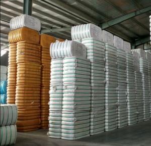 China 12DX64MM flame retardant polyester staple fiber raw white packing material for sale