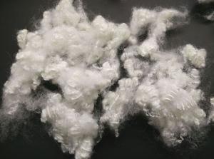 China 6DX64MM raw white anti-microbial siliconized PSF quilt filling for sale