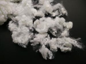 China 7DX51MM flame retardant polyester PSF super white toy fill fiber for sale