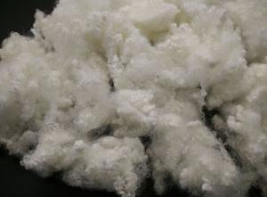 China 7D/76MM super white siliconized hollow conjugated staple fiber for sale