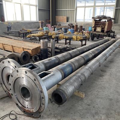 China Nitrided Blown Film Extruder Screw Barrel with 38CrMoAlA for sale
