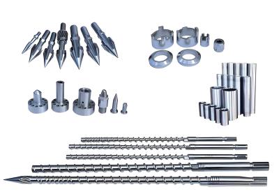 China Anti-Corrosion Alloy Injection Screw Barrel Specialized for PVC CPVC Acid Plastic Raw Material for sale