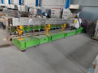 China Automatic PLC Control Twin Screw Extruder Plastic Pellet Making Machine for sale