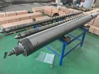 China Halogen-free dedicated injection molding machine with bimetallic screw barrel for sale