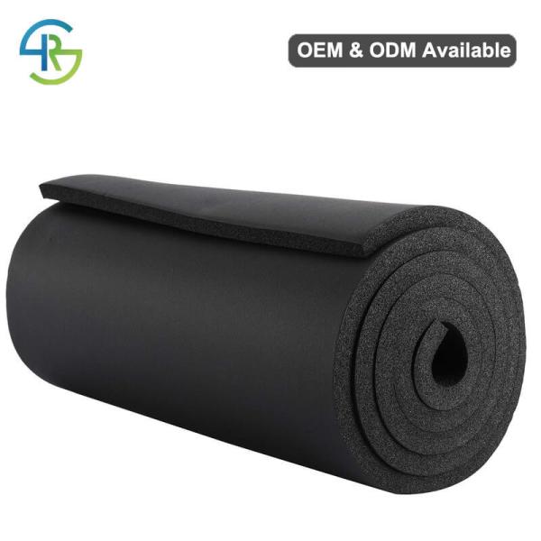 Quality UL94 HF-1 NBR Rubber Foam Insulation Sheet 1mm-50mm NBR Closed Cell Foam for sale
