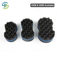 Quality OEM Bow Wow Hair Sponge PU+EVA Natural Hair Nudred Sponge 8 Shape for sale