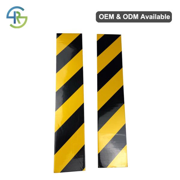 Quality Black Yellow Parking Garage Bumper Guard High Visibility Garage Wall Guard for sale