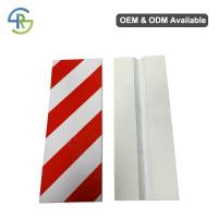 Quality 90 Degree Parking Garage Bumper Guard Red White Car Wall Protector for sale