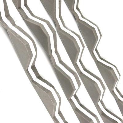 45kg/M3 Corrugated Metal Roof Closure Strips Waterproof Corrugated Foam ...