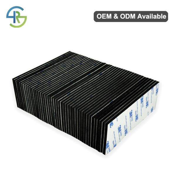 Quality 170kg/M3 Die Cut CR Foam Gasket 1mm-50mm Neoprene Foam Sheet For Sealing for sale
