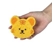 China Compressed Bath Sponge Newborn Expandable Soft Cellulose Bath Sponge for sale