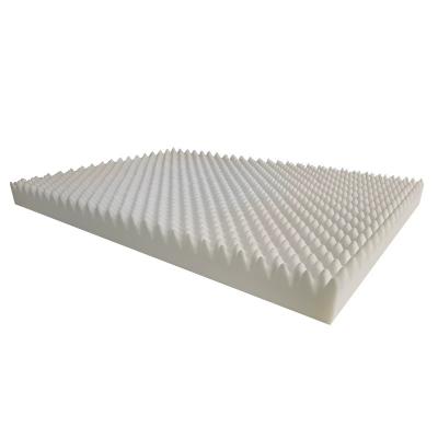 China Egg Crate Memory Foam Pet Bed Cushion High Resilience Wave Memory Foam Dog Bed for sale