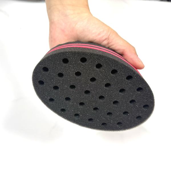 Quality Oval Hair Sponge Twist Brush Curl Sponge for Natural Curls with Small Wave Holes Small Flat Holes for sale