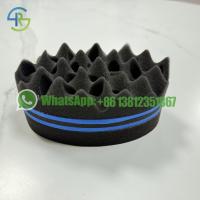 Quality Professional Hair Twist Sponge Blue Wave Flat Hole Curl Sponge Barber Shop Use for sale