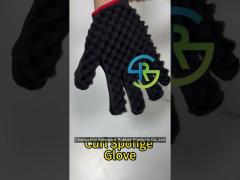 hair twist sponge glove | durable curl styling tool for afro natural hair