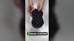 Professional Hair Twist Sponge and Comb Styling Kit