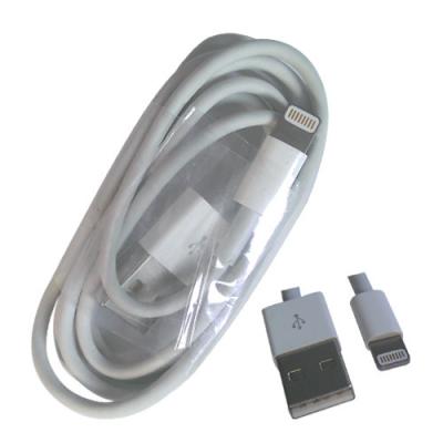 Cina Cavo del caricatore di USB di iPhone del PVC con il cavo del caricatore del cavo del bottaio/Usb di iPhone 4s in vendita