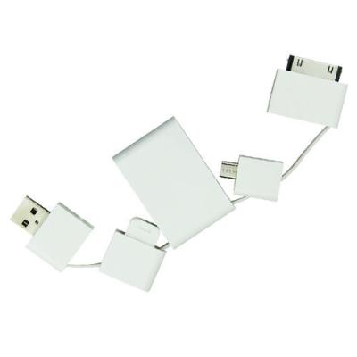 Cina Adattatore multiplo mini USB di USB del telefono cellulare che incarica cavo del conduttore di rame in vendita