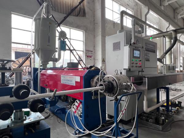 Quality Power Cable Extruder Machine Production Line 150mm For 4*120 Cable Plastic for sale