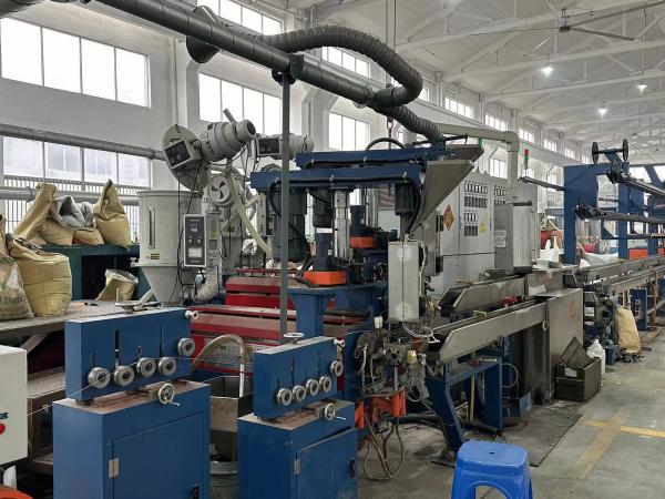 Quality Plastic PVC Cable Extruder Line Wire Extrusion Making Machine For House Cable 1 for sale