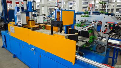 China 1246 Cable Coiling Machine Automatic Winding And Wrapping With Film for sale