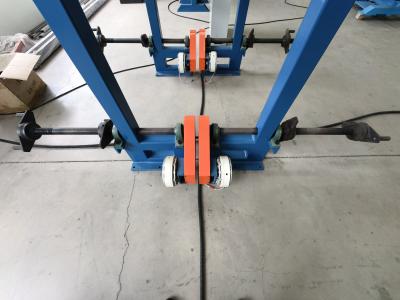China 0.08-1.04mm Koperdraad Dubbel Twisting Machine 5kW Kracht 3500KG Belasting Te koop