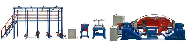 Quality 1250 double twist bunching machine cable buncher for sale