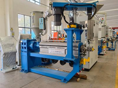 China 120 mm kabel extruder extrusie machine met verhoogde productiviteit Te koop
