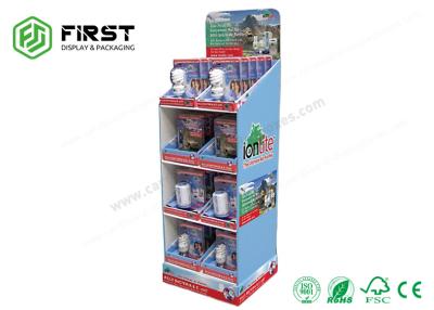 Cina Supermercato Cartone Pop Display Pieghevole Cmyk Stampa in vendita