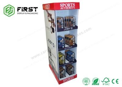 Cina Supermercato Cartone Pop Display Pieghevole Cmyk Stampa in vendita