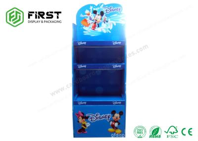 Cina Supermercato Cartone Pop Display Pieghevole Cmyk Stampa in vendita