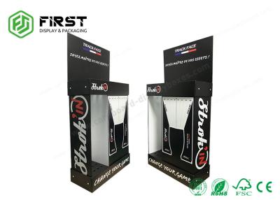 China Custom Made Carton Floor Stand Full Color Printed Cardboard Display Floor Stand Display for sale