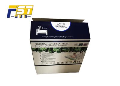 China Easy Assembled Colored Corrugated Boxes , Offest Printing Colored Corrugated Shipping Boxes for sale