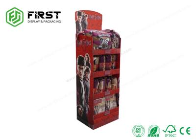Cina Banco di mostra su misura di Logo Printed Foldable Paper Floor per la promozione al minuto in vendita