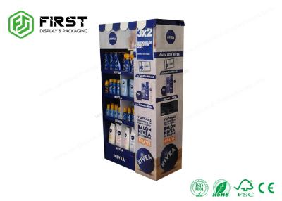 Cina Banco di mostra su misura di Logo Printed Foldable Paper Floor per la promozione al minuto in vendita