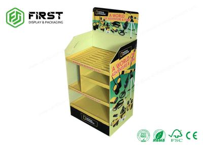 Cina La promozione al minuto riciclabile su ordine ha ondulato il banco di mostra del pavimento del cartone di POP in vendita