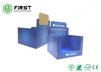 China Customized Recyclable POP Promotion Cardboard Counter Display Boxes For Retail Store for sale