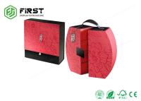 China Custom Rigid Cardboard Wine Gift Box 21x35.5x11.5cm with Glossy Lamination for sale
