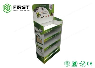 Cina Banco di mostra di carta del pavimento dello scaffale del cartone di piegatura di vendita al dettaglio di promozione di posizione su ordine in vendita