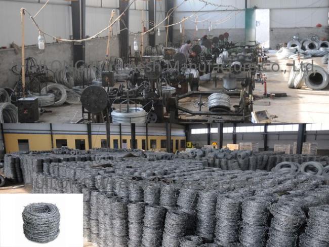 High Tensile Strength Prison Barbed Wire , Airport Razor Wire Coil 0