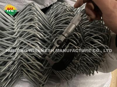 Cina recinto galvanizzato pesante 3.5mm del collegamento a catena di 60x60mm per uso residenziale in vendita