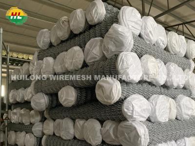 China 60x60mm 3.5mm Heavy Galvanized Chain Link Fence for Residential Use for sale