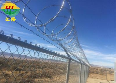 Китай На открытом воздухе подрезал Антивеар колючей проволоки Концертина бритвы 2.5мм гальванизированный стальной продается