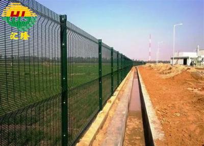 China 2.5m Welded Mesh Fence Low Carbon Steel Clear View 8 Gauge High Security for sale